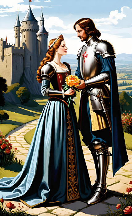 El Amor Cortés: Un Ideal Romántico Medieval